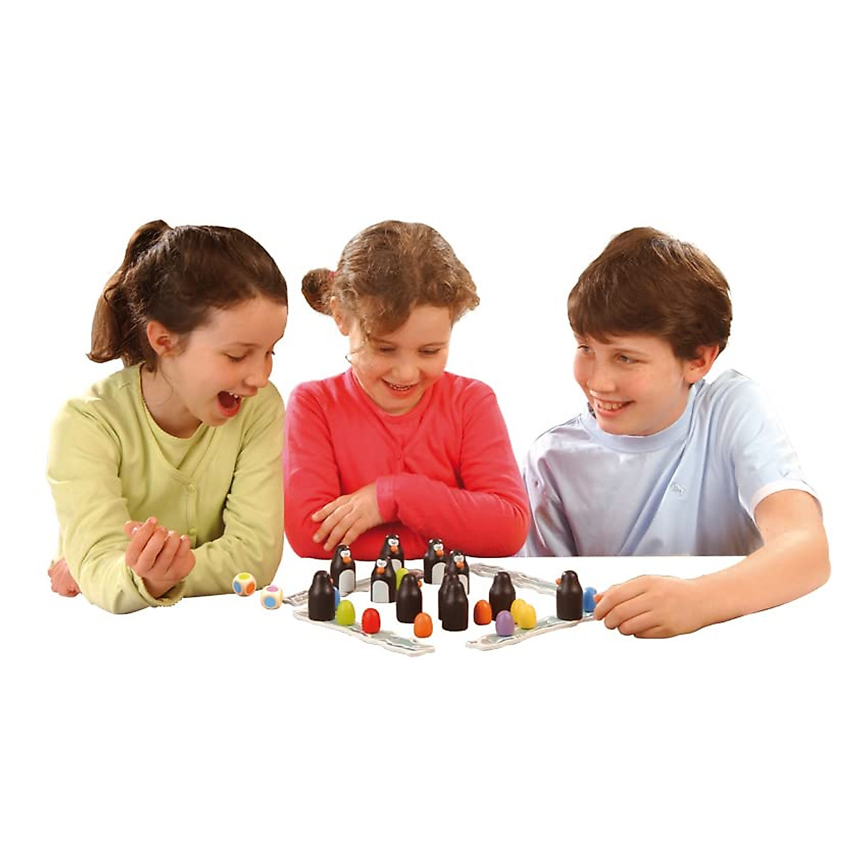 Blue Orange Games Pengoloo Award Winning Wooden Skill Building Memory Color Recognition Game for Kids