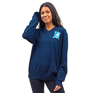 Ripple Junction Ted Lasso Coach AFC Richmond Sweater Costume Long-Sleeve Sweatshirts for Cosplay & Halloween Blue