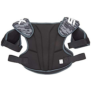 STX Lacrosse Stallion 75 Shoulder Pad, Black, Large