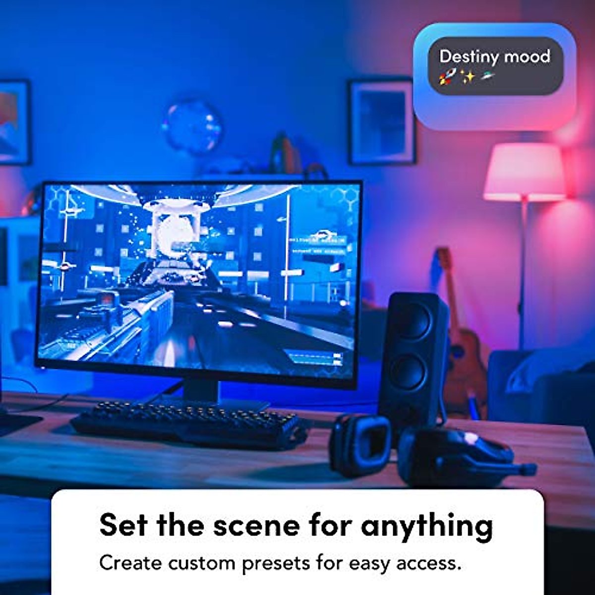 LIFX Color A19 800 lumens, Billions of Colors and Whites, Wi-Fi Smart LED Light Bulb, No bridge required, Works with Alexa, Hey Google, HomeKit and Siri.