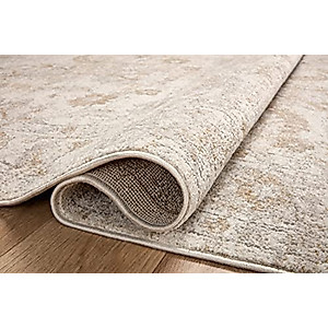 Loloi II Odette Collection ODT-03 Ivory/Beige, Traditional 7'-10" x 10' Area Rug