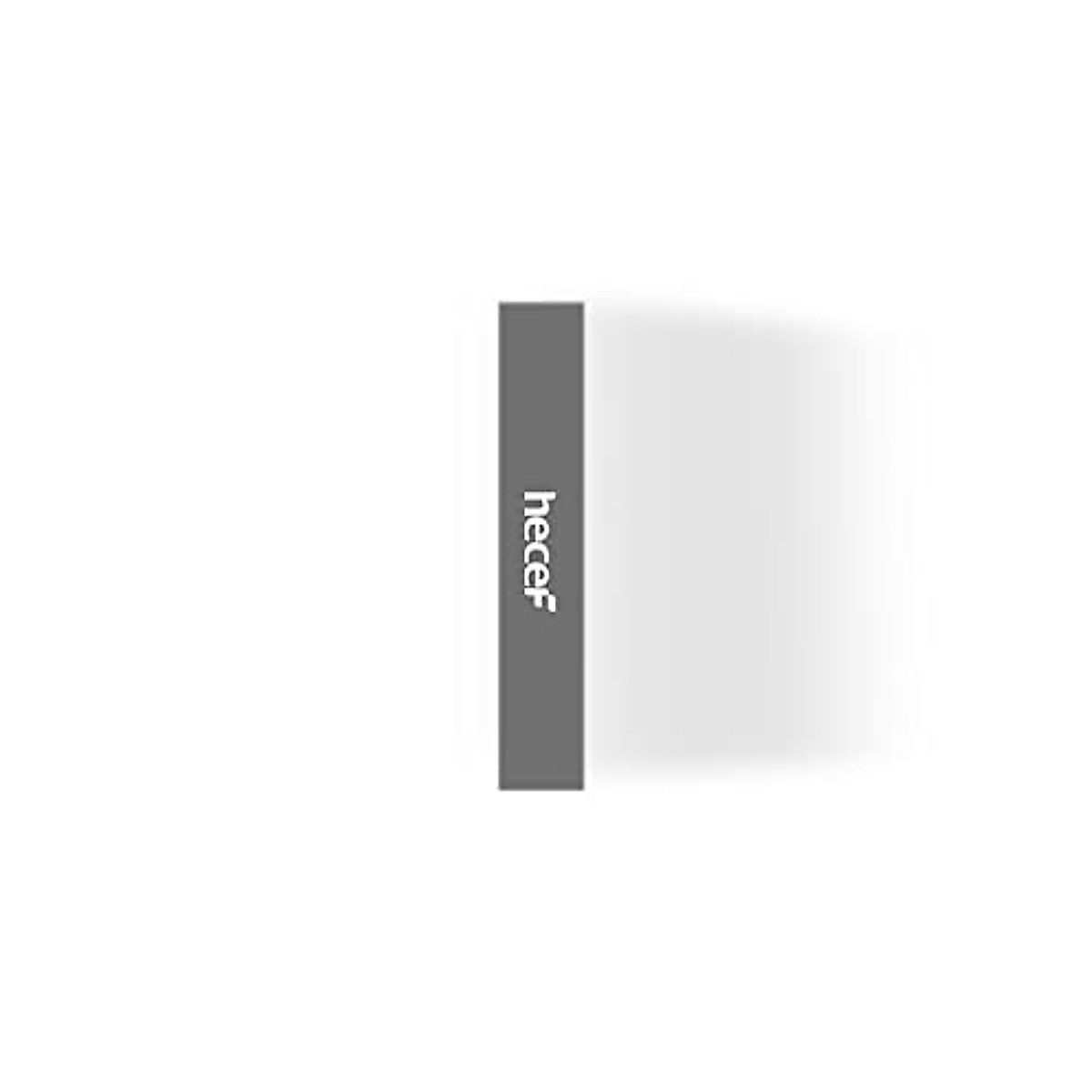 hecef Gradient Black Kitchen Knife Set of 5, Chef Knife Set with Satin Finished Blade & Hollow Handle & Protective Sheaths, Includes Chef, Santoku, Bread, Utility & Paring Knife