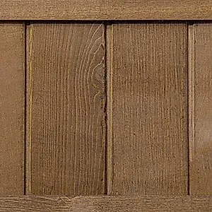 Outsunny Wooden Raised Garden Bed with 8 Slots, Elevated Planter Box Stand with Open Shelf for Limited Garden Space to Grow Herbs, Vegetables, and Flowers, Dark Brown