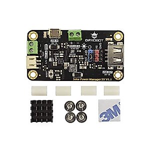 900mA MPPT Solar Panel Controller - Solar Power Manager Module for 5V Solar Panel - Support Solar and USB Charging