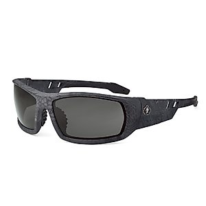 Ergodyne Skullerz Odin Polarized Safety Sunglasses - Kryptek Typhon Frame, Polarized Smoke Lens