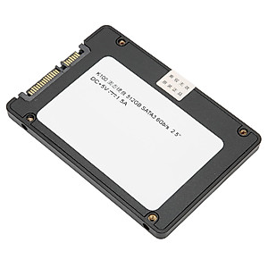 LBEC 6Gbs SSD, 4 Maximum Channels 2.5in K100 SSD Multifunction 3D TLC Flash Type ABS Material for Notebook Computer for Computer 512GB