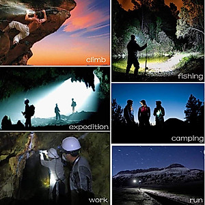 lliang headlamp 70000lm Led Headlamp Fishing Headlight 3/5 Led T6 Head Torch Led Lamp Flashlight Camping Light Waterproof Lanterna