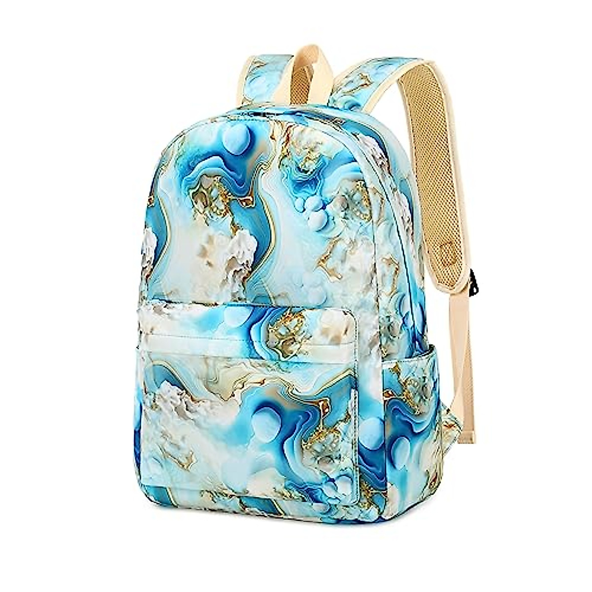 Bluboon Teen Girls School Backpack Kids Bookbag Set with Lunch Box Pencil Case Travel Laptop Backpack Casual Daypacks