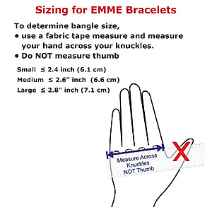 EMME Bangles EVERYDAY RAIN OR SHINE BRACELETS THAI - 3 Piece Set (Rose Gold, Medium)