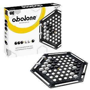 University Games Abalone Marble Strategy Game,Black