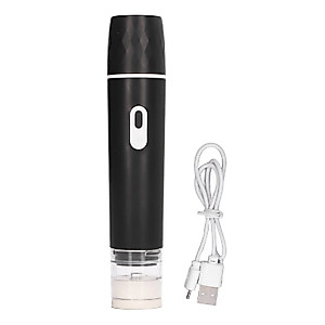 Electric Air Pump Portable Handheld Rechargeable Vacuum Sealer Machine Vacuum Air Pump (Black)