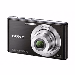 Sony Cyber-Shot DSC-W530 14.1 MP Digital Camera with Carl Zeiss Vario-Tessar 4x Wide-Angle Optical Zoom Lens and 2.7-inch LCD (Black) (OLD MODEL)