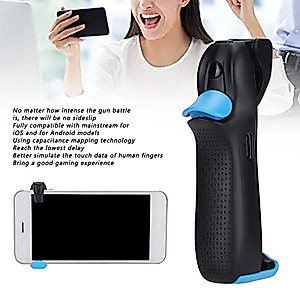 Gaming Controller, Capacitive Mapping Technology Trigger Gamepad Stable Tensile Structure for iOS PUGE Games for PUGE Games