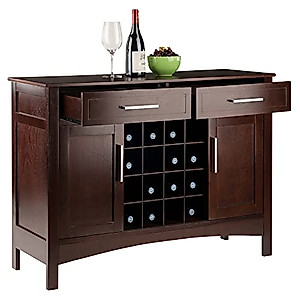 Winsome Gordon Cabinet Buffet, Walnut