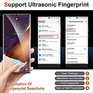UniqueMe [2+2 Pack Compatible with Samsung Galaxy Note 20 Ultra 6.9 inch Soft TPU Screen Protector 【Not Glass】 and Camera Lens Protector,HD Clarity [Case Friendly][Bubble Free] [Anti-slip tool]