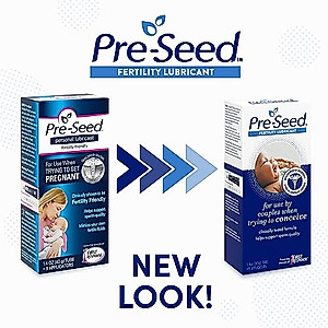 Pre-Seed Fertility Lubricant, For Use by Couples Trying to Conceive