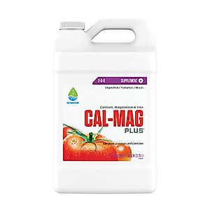 Botanicare Cal-Mag Plus, A Calcium, Magnesium, and Iron Plant Supplement, Corrects Common Plant Deficiencies, Add to Water or Use as a Spray, 2-0-0 NPK, 1-Gallon