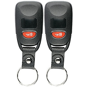 KeylessOption Keyless Entry Remote Control Car Key Fob Alarm for Hyundai Accent 2014-2017 TQ8-RKE-4F14 (Pack of 2)