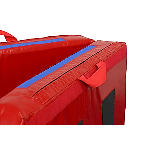 Tumbl Trak Folding Practice Mat, Red, 4ft x 6ft x 6in
