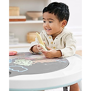 Skip Hop Baby Activity Center: Interactive Play Center with 3-Stage Grow-with-Me Functionality, 4mo+, Silver Lining Cloud