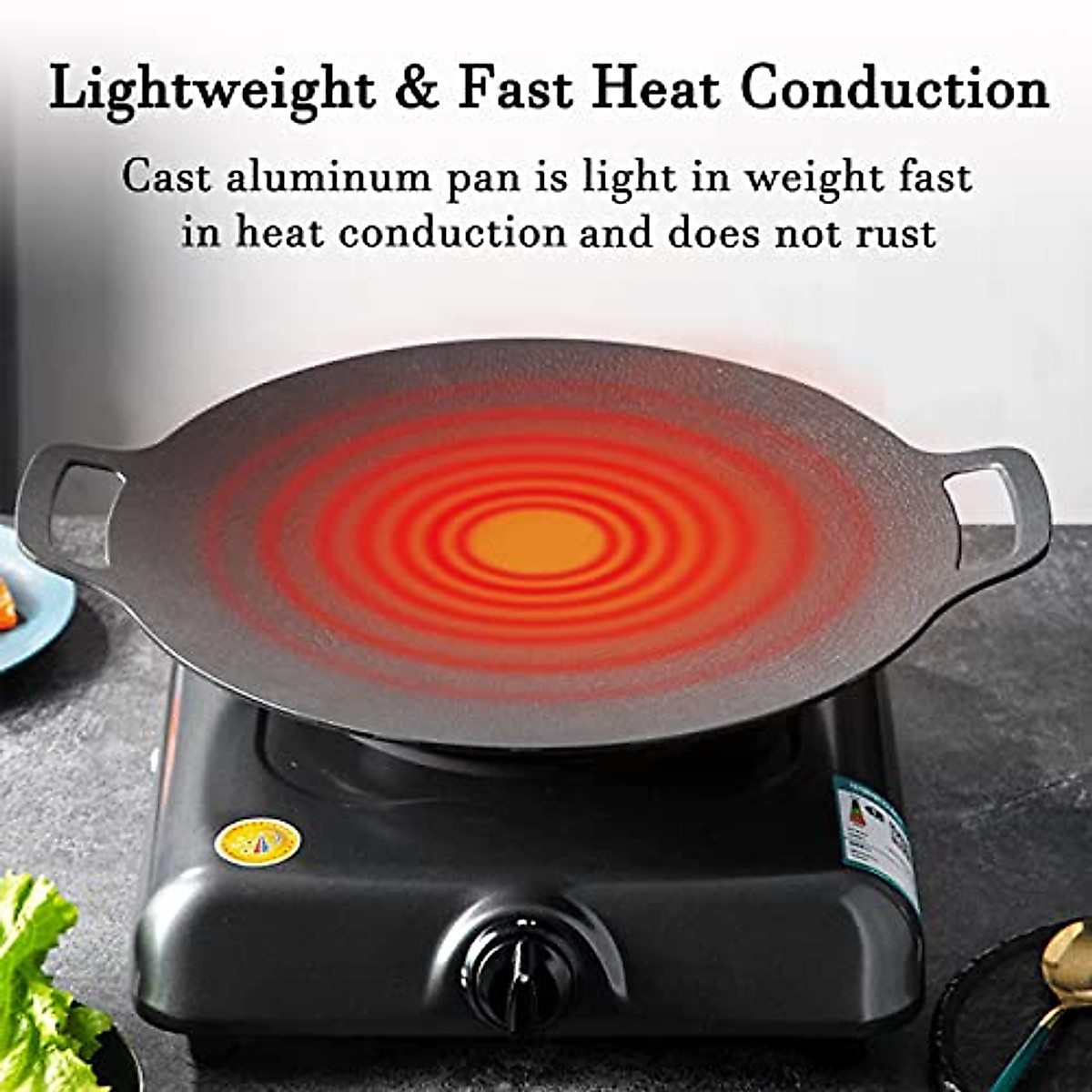 Griddle for Grill, Non-Stick Grill Griddle Pan,Stove Top Griddle Pan,Aluminum Grill for Griddle,Gas Stovetop,BBQ,Outdoor/Indoor,Dishwasher Safe,Don''t Need toSeasoned