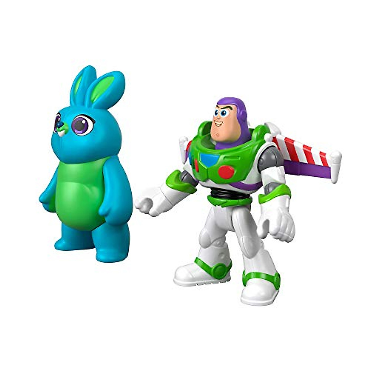 Fisher-Price Imaginext Disney Pixar Toy Story 4 Buzz Lightyear & Bunny Figure 2-Pack