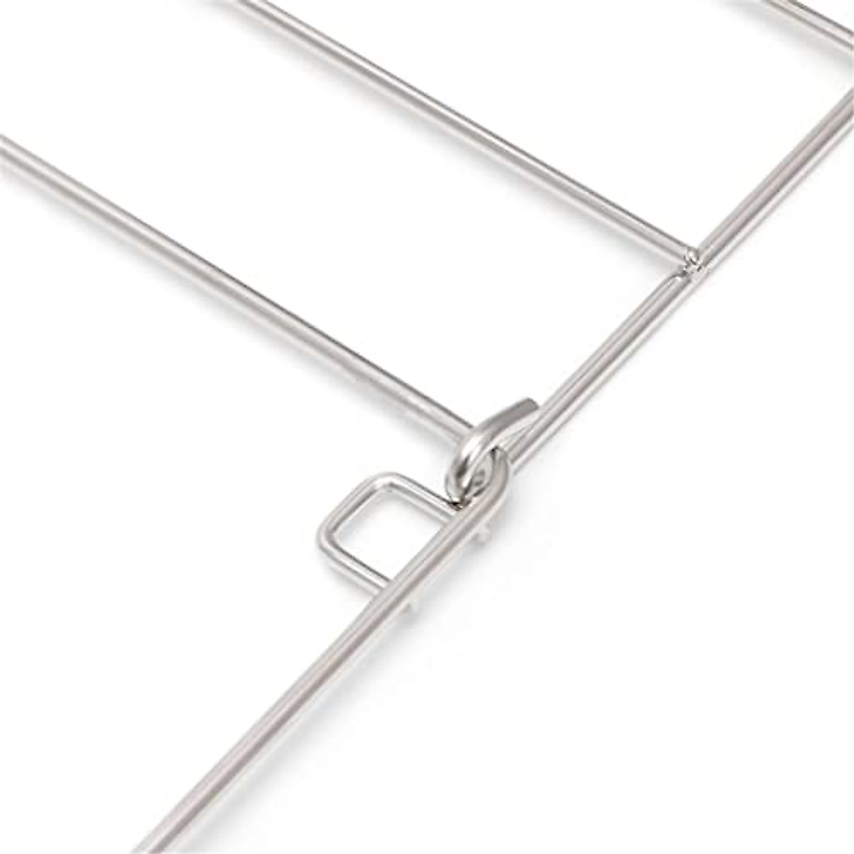 SLSFJLKJ Desktop Stainless Steel Folding Towel Drying Rack Bathroom Kitchen Organizer Stand Laundry Shelf Drain Holder