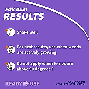 Bonide 061 O7688476 Chemical Chickweed, Clover and Oxalis Killer, 1