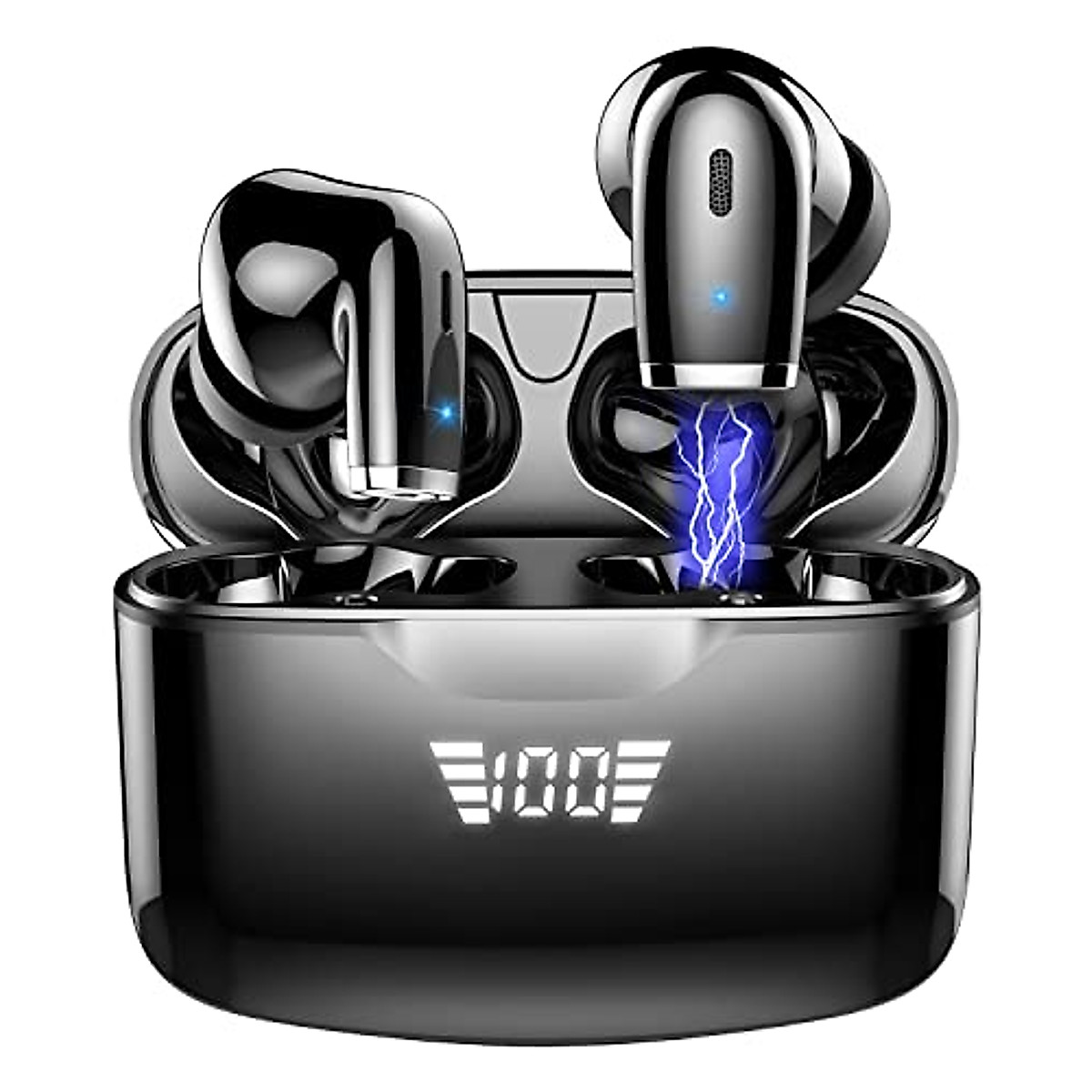 Wireless Earbud, Bluetooth 5.3 Headphones with ENC HD Mic, Bluetooth Earphones with Deep Bass, Bluetooth Earbud in Ear Noise Cancelling, 40H Wireless Headphones IP7 Waterproof Ear Buds[2022 Upgrade]