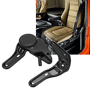 Seat Backrest Hinge Recliner, Automatic Seat Backrest Hinge Recliner for Truck Excavators 30-180° Adjustable, Car Seat Backrest Hinge Toothed Plate Seat Recliner on Both Sides