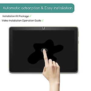 KEANBOLL 2 Pack Designed for iPad Pro 12.9 Inch Tempered Glass Screen Protector, (2022-2018, 6th/5th/4th/3rd Generation) Ultra Clear 9H Hardness and Apple Pencil Compatible