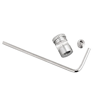 A.I.FORCE 2 Packs Thumb Stud for Buck 110 Folding Knife, Universal Replacement Thumb Button for Folding Hunting Knives Blade Thickness 2.5mm to 3mm, with Hex Wrench (Sliver)