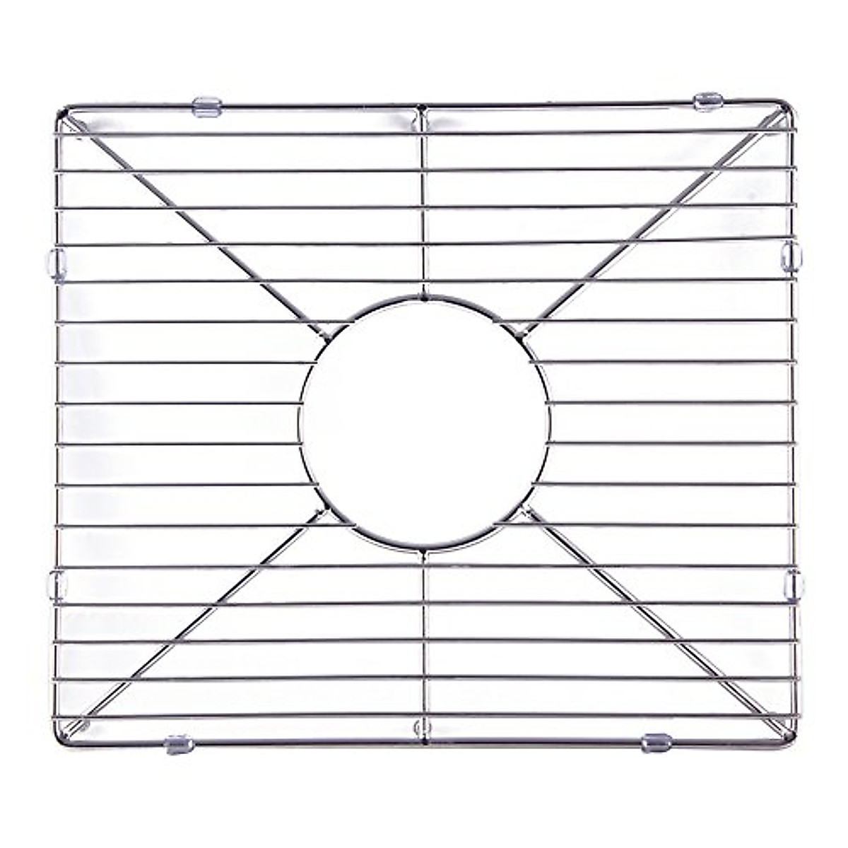 ALFI brand ABGR3618L Stainless Steel Kitchen Sink Grid for Large Side of AB3618DB, AB3618ARCH