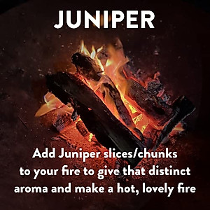 Billy Buckskin Co. Campfire Wood Bundle | 1 Click Fire Ready to Light | Pinion, Juniper, Mesquite with Firestarter Sticks | Simply Light and Go | Split Seasoned Fire Wood for Campfire Outdoor | 19 lb