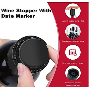 Wine Aerator Wine Stopper Vacuum wine decanter with aerator wine stopper vaccum wine stopper wine accessories stopper wine wine aerator pourer spout wine air aerator
