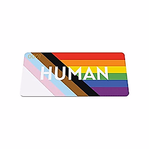 ZOX Inspirational & Motivational Bracelet – Human – Reversible Elastic Band with Art & Positive Affirmations – Gifts for Men, Women & Kids