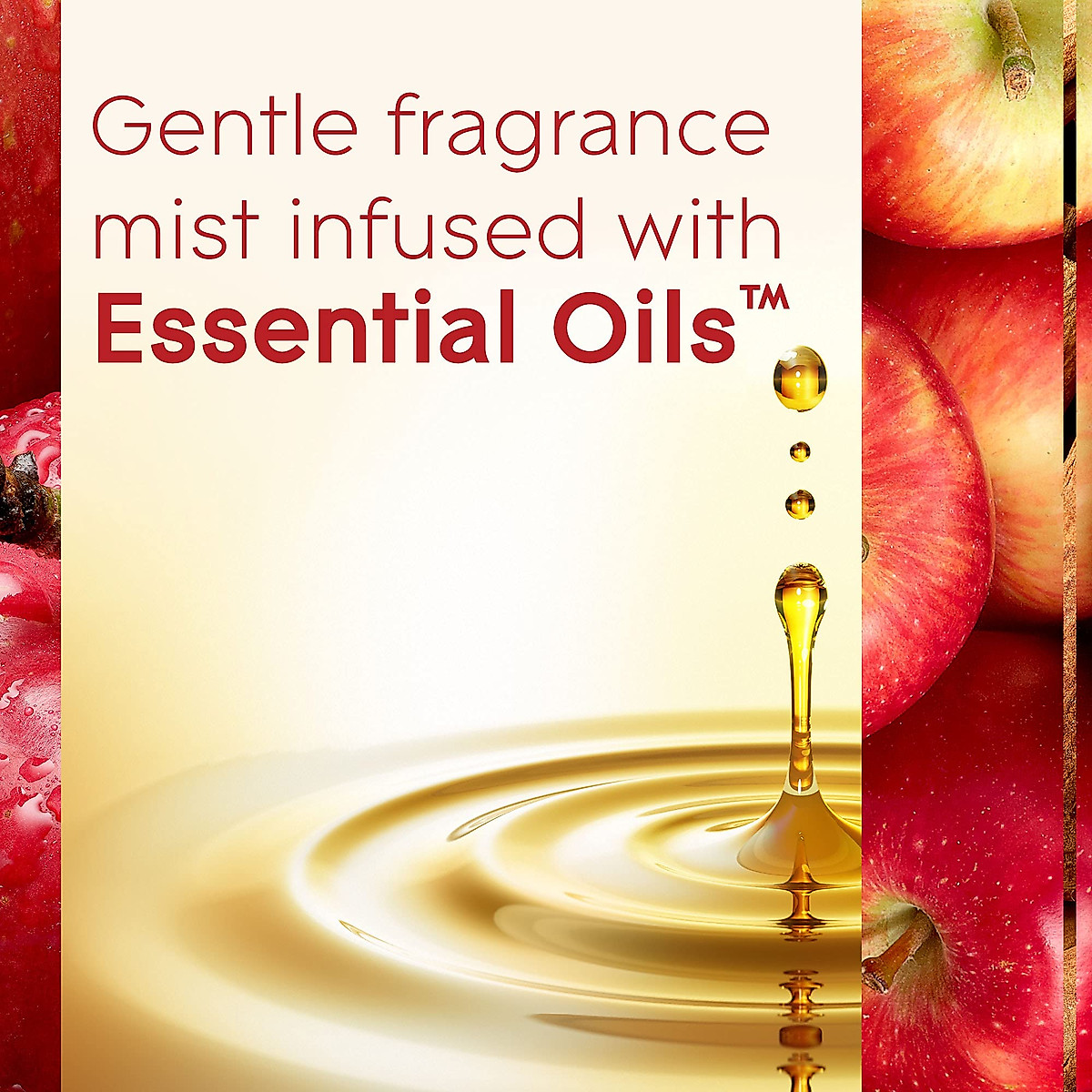 Glade Automatic Spray Refill, Air Freshener for Home and Bathroom, Apple Cinnamon, 6.2 Oz