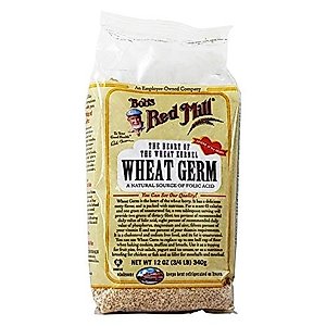 Bob's Red Mill Wheat Germ Natural Raw Grain -- 12 oz (2 PACK)