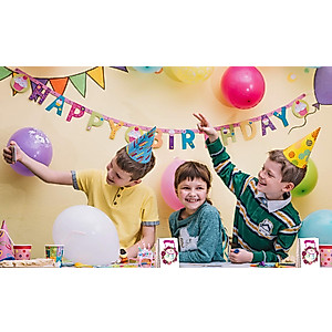 LARZN - Celebrate With an Impression Premium Tea Party Bags, Party Favor Bags, New, Treat Bags, Gift Bags, Goody Bags, Party Favors, Party Supplies, Decorations, 12 Pack