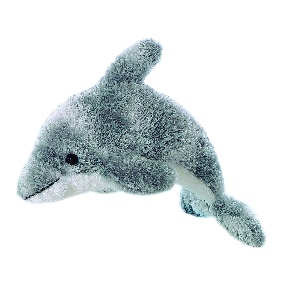 Aurora® Adorable Mini Flopsie™ Dorsey™ Stuffed Animal - Playful Ease - Timeless Companions - Gray 8 Inches