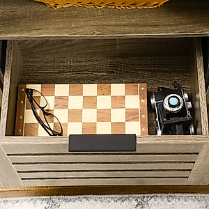 HOMCOM TV Stand for 65 Inch TV, Entertainment Center with Drawer, Doors, and Storage Shelves, TV Cabinet for Living Room, Bedroom, Gray