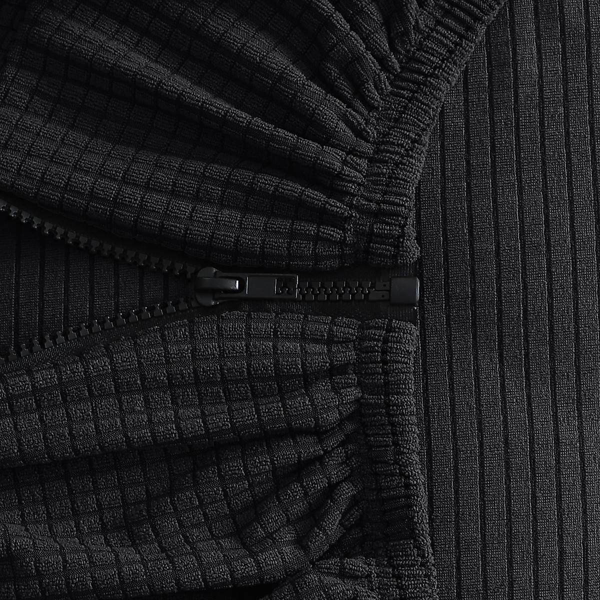 FORCHEER Office Chair Armrest Cover Stretchable Water Resistant Spandex Stretch Jacquard Computer Office Chair Arm Pad Covers Chair Slipcover for Desk Chairs Arm 2P-Black