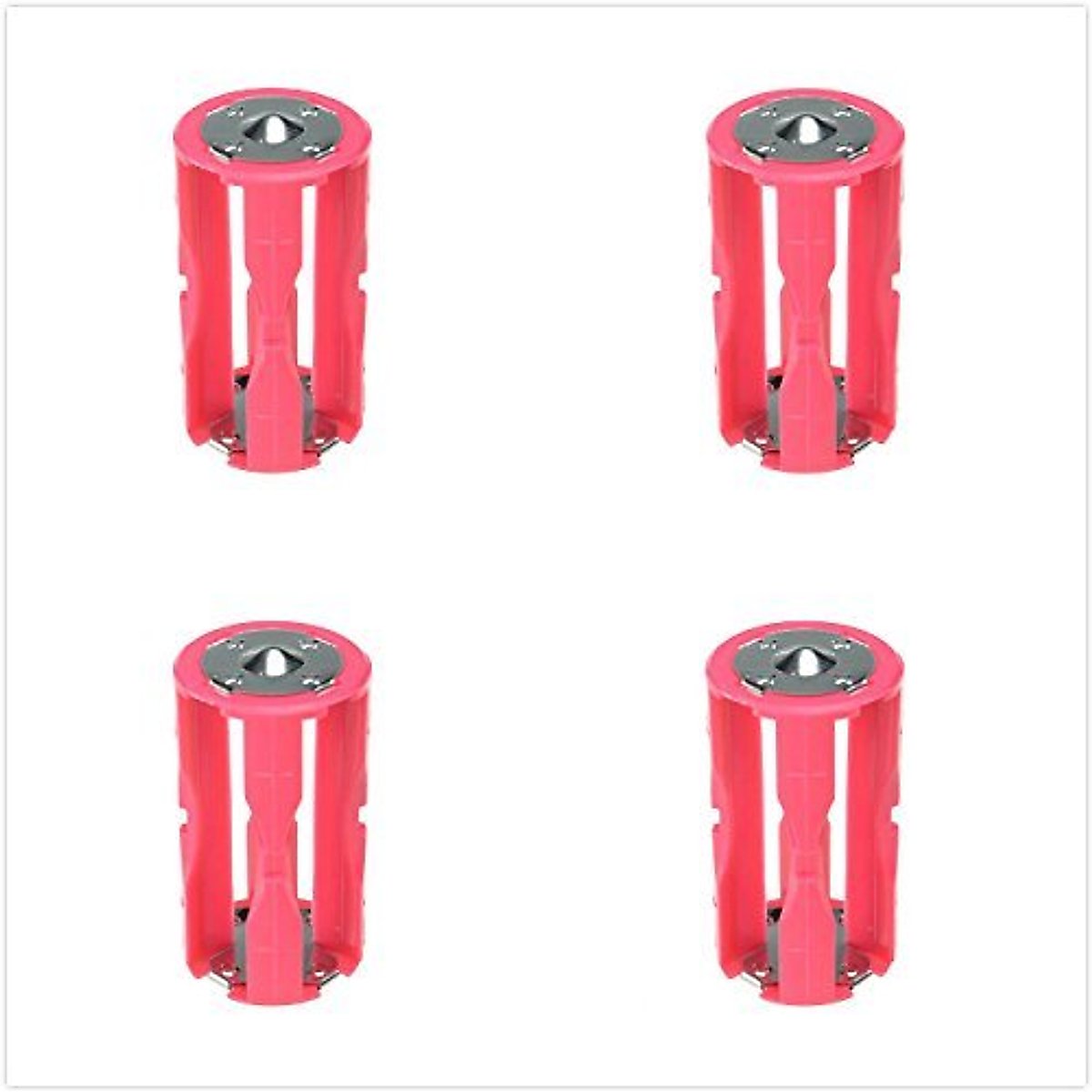 DSLRKIT 4AAA(LR03) to C Size Parallel Battery Adapter Holder (Pack of 4)