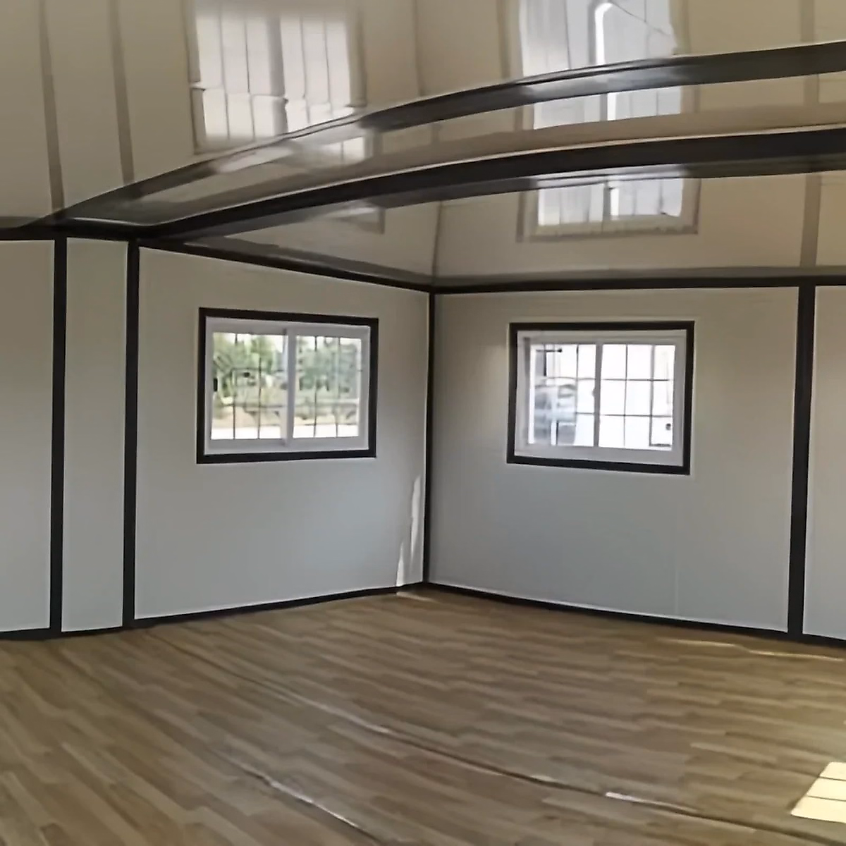 Portable House Steel Exterior Interior Effects Bedroom Bathroom 20ft 40ft Foldable Expandable Portable Container Modular House