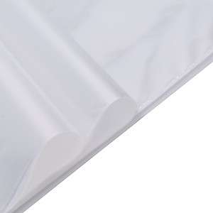 Music Sheet File Paper Storage Folder Documents Holder Blank Sheet Files Plastic A4 Size 40 Pockets (Music Sheet White)