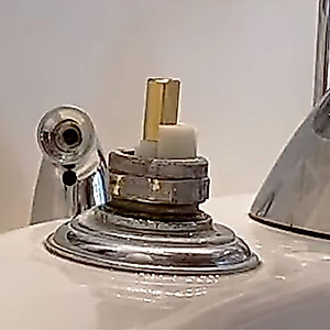 RP25513 RP24096 Faucet Stem Assembly Compatible with Delta Two Handle Faucet Repair Kit with RP4993 Seat and Spring (2)
