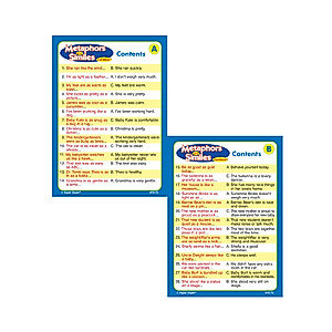 Super Duper Publications | Metaphors & Similes Fun Deck | Figurative Language Skills Flash Cards | Educational Learning Materials for Children…