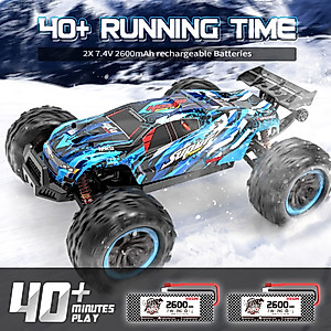 Hosim Brushless RC Cars, 1:10 68+ KMH High Speed Remote Control Car 1:14 4X4 Fast RC Cars for Adults Waterproof Toy Crawler Electric Vehicle Car Gift