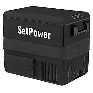 Setpower Insulated Protective Cover For RV45D & RV60D Insulated Transit Bag 12 Volt Portable Refrigerator Cover