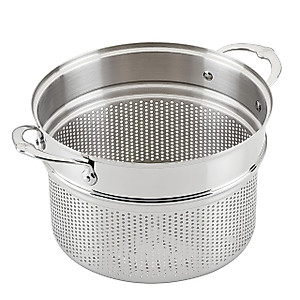Hestan Provision Cookware, Pasta Insert, Stainless Steel